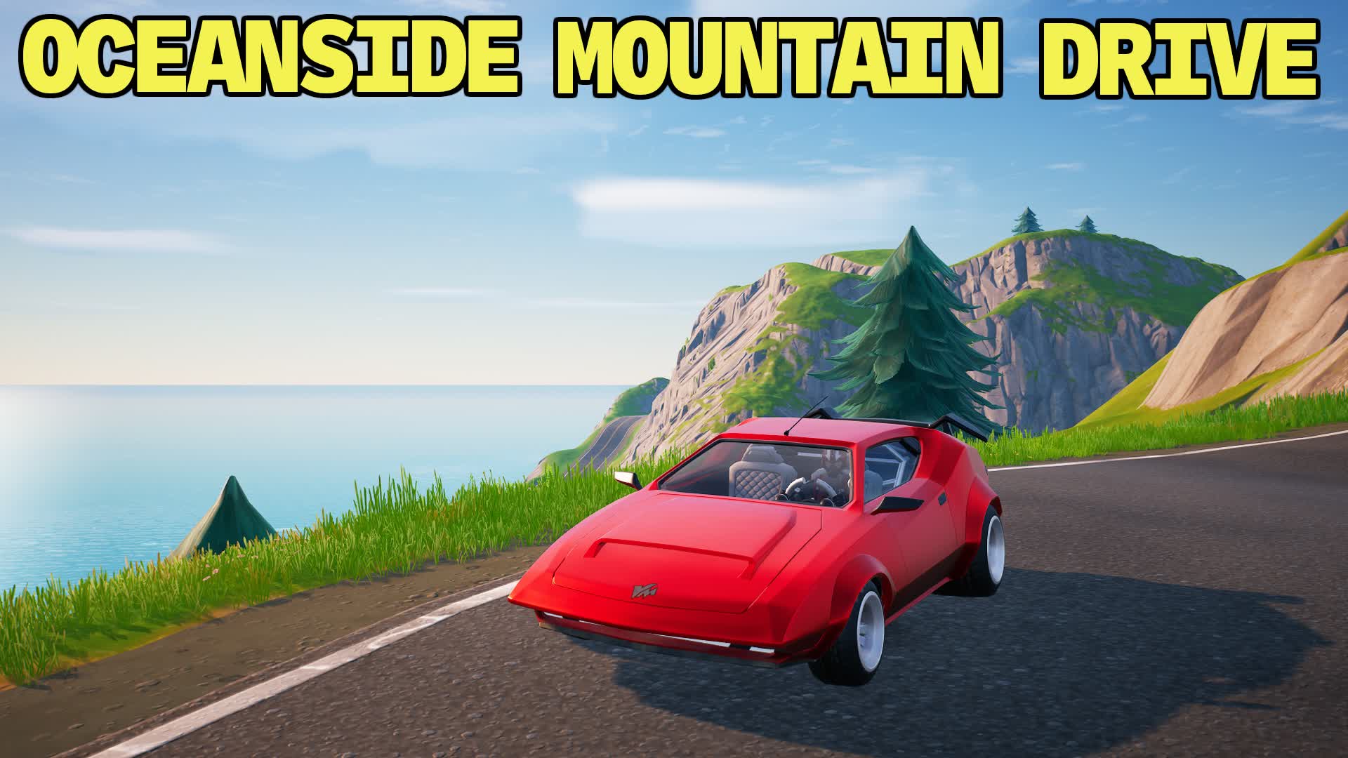 🌊Ocean Side Mountain Drive🌄 4464-4475-3799 by plasmafries - Fortnite Creative Map Code - Fortnite.GG
