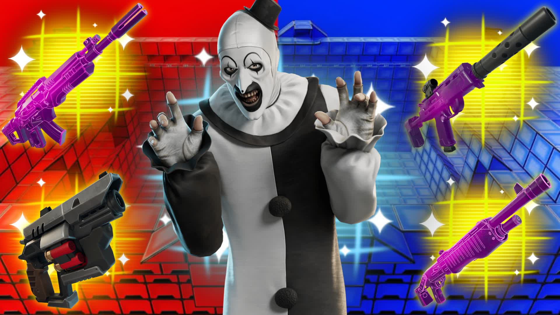 PRO SPOOKY🎃RED VS BLUE 🔴🔵 4493-9358-2759 by a199 - Fortnite Creative ...