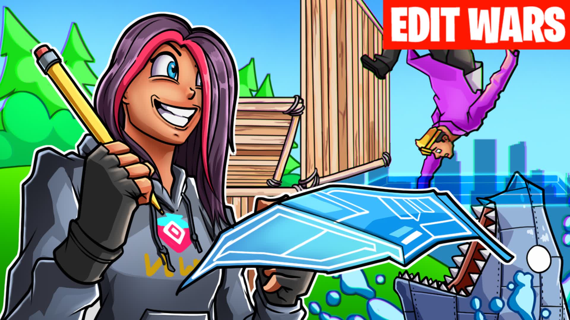 🤓 EDIT WARS 🦈 3417-2402-2793 by getshot - Fortnite Creative Map Code ...