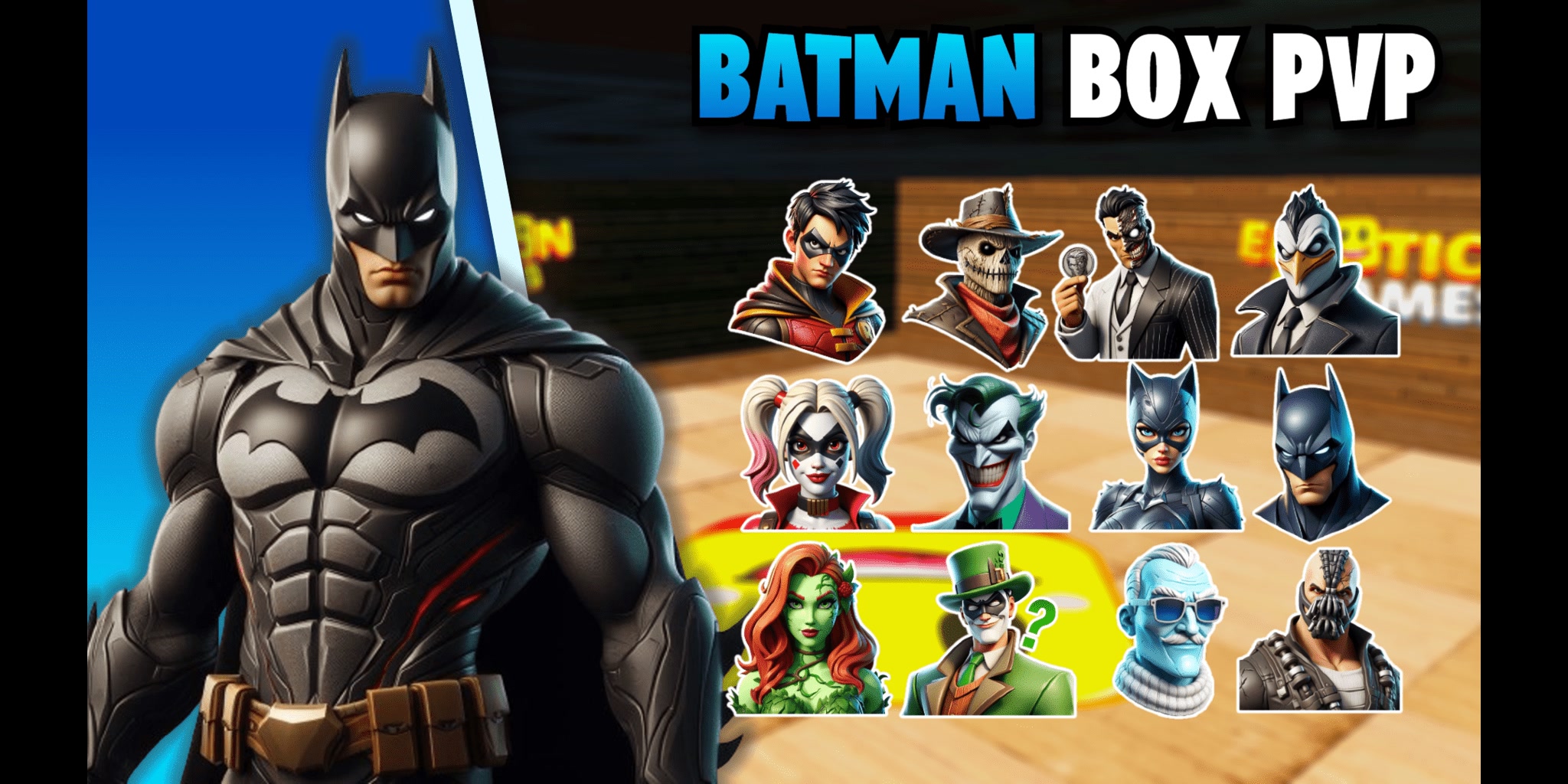 BATMAN BOX PVP 🦇 7166-6971-2664 by grima - Fortnite Creative Map Code ...