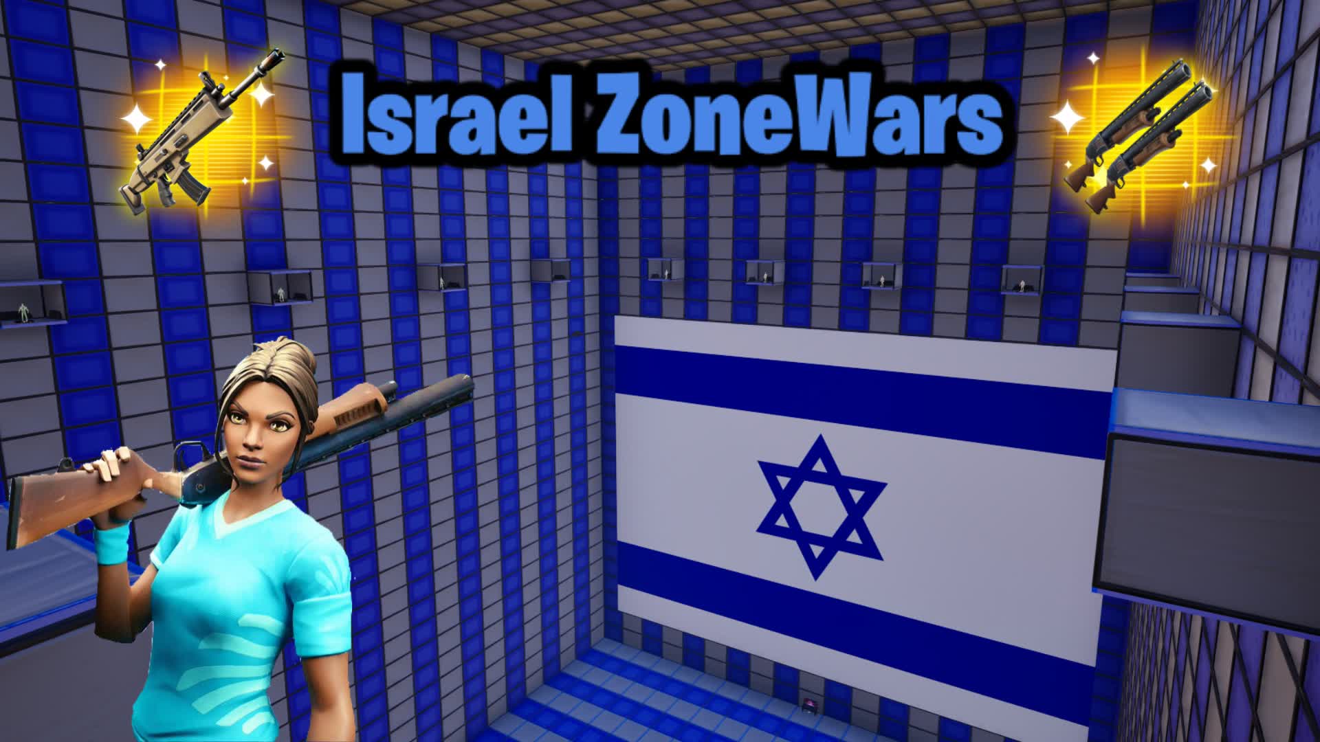 ISRAEL ZONEWARS🏆🥇 1623-0577-0218 by lu-game - Fortnite Creative Map ...