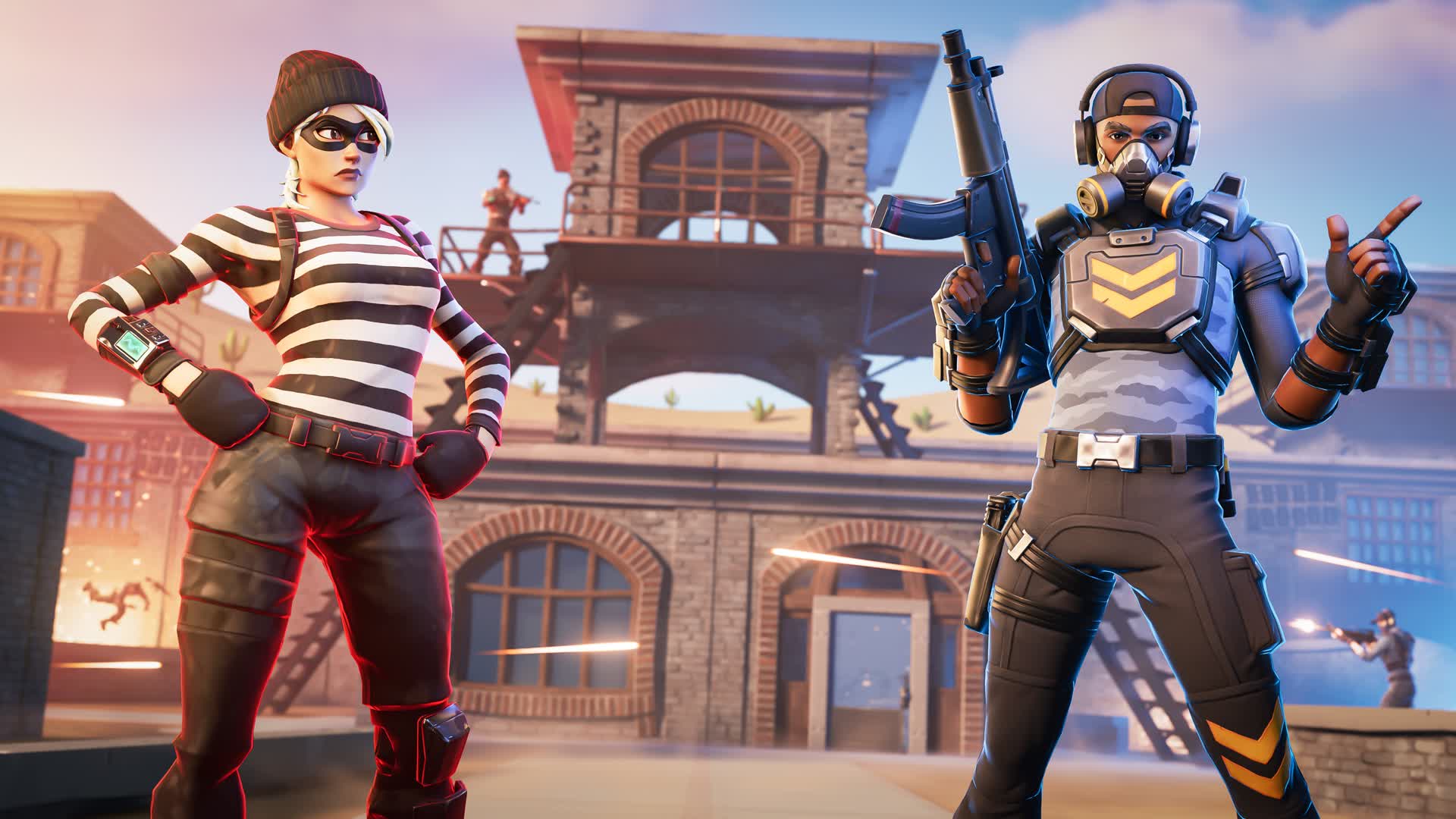  RED VS BLUE PRISON 3032 9939 8063 By Echo Fortnite Creative Map
