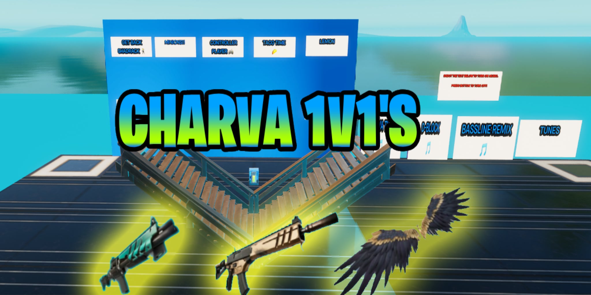 CHARVA 1V1'S FFA 👉💎 5671-3350-7371 by krishaan - Fortnite Creative Map ...