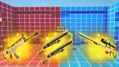 RED VS BLUE 🔴🔵SXRIUZ 1245-0361-4985 by sxriuzmaps - Fortnite