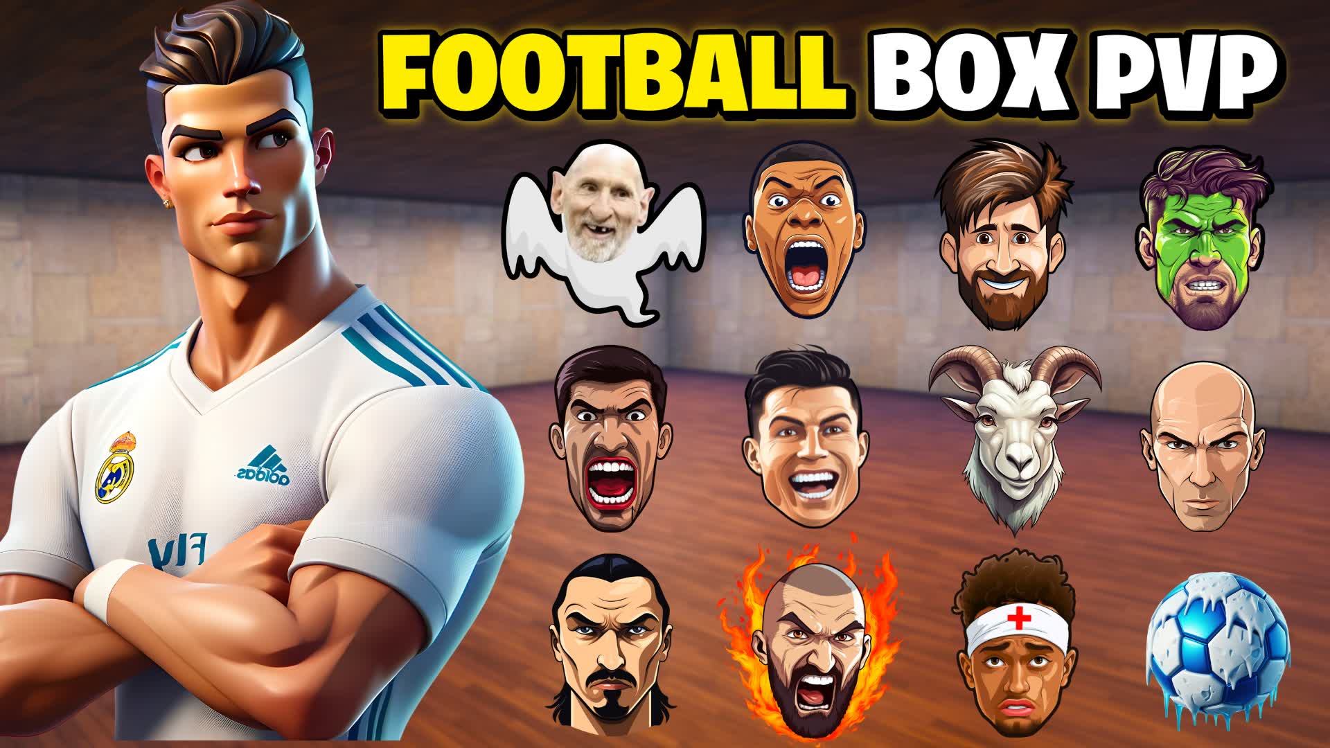 🏆 FOOTBALL BOX PVP 📦 7934-8866-6822 by network - Fortnite Creative Map ...