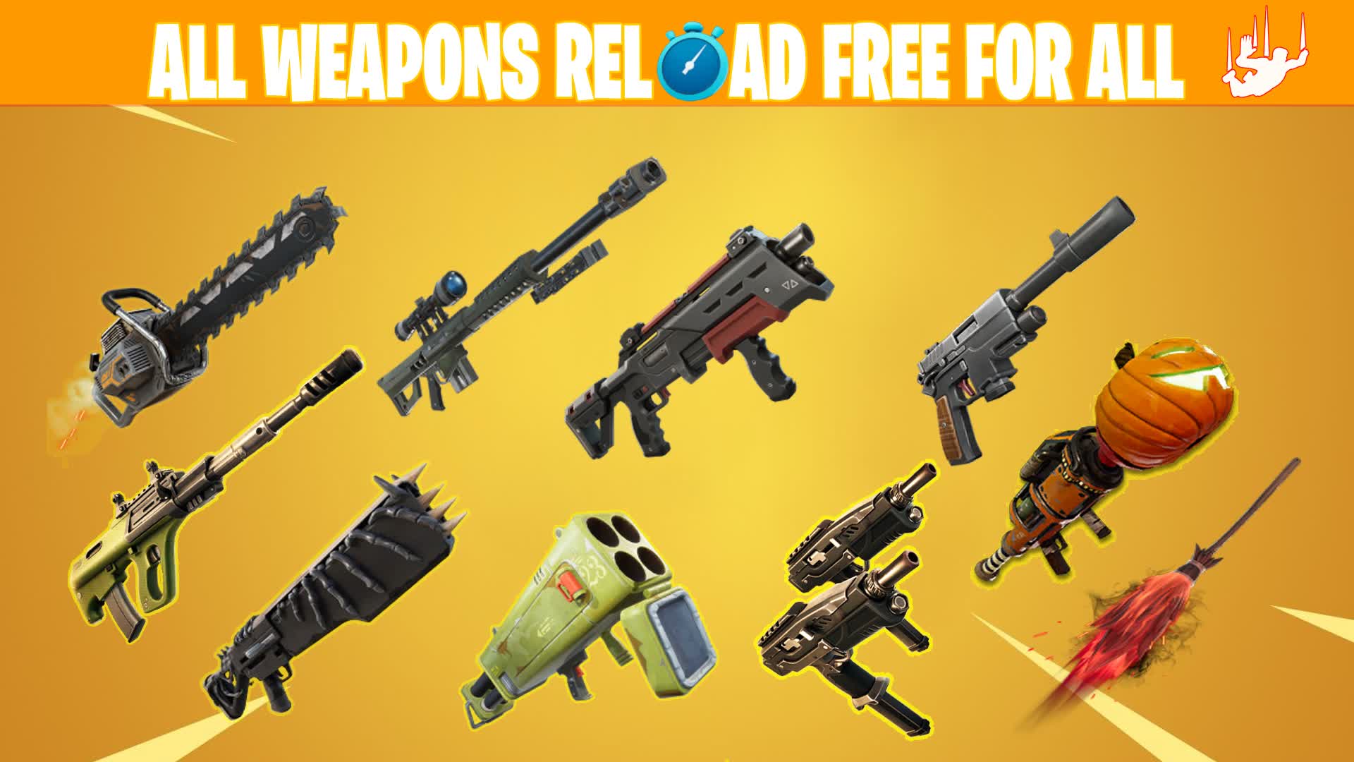 ALL WEAPONS -RELOAD FREE FOR ALL 6103-7426-6812 by shuloxo - Fortnite