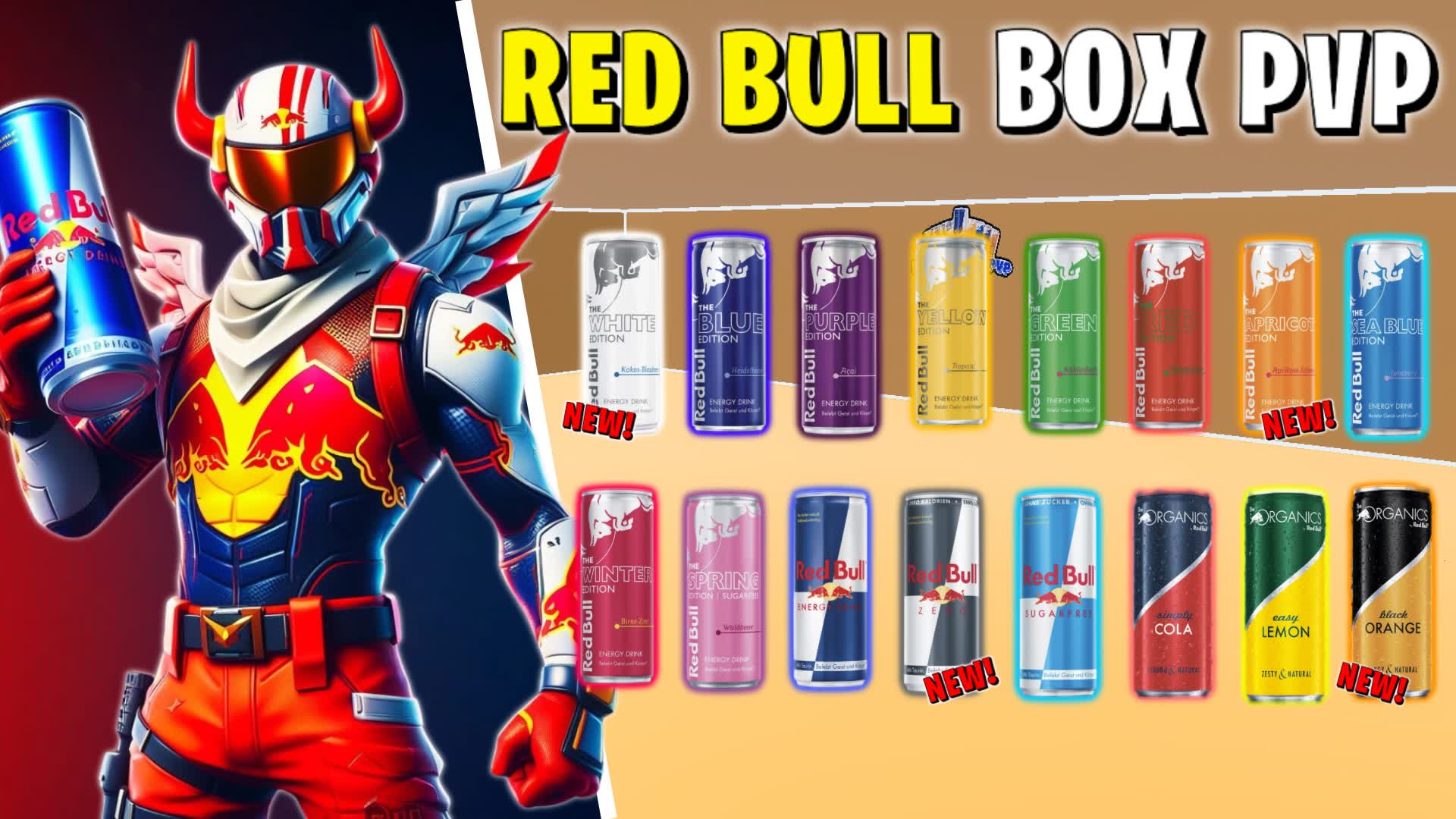 RED BULL BOX PVP 📦 1963-1694-4425 by nuvex - Fortnite Creative Map Code ...