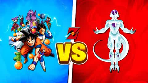 GOKU VS FRIEZA 🔴 RED VS BLUE 🔵 3500-7080-0581 by burger4o - Fortnite ...