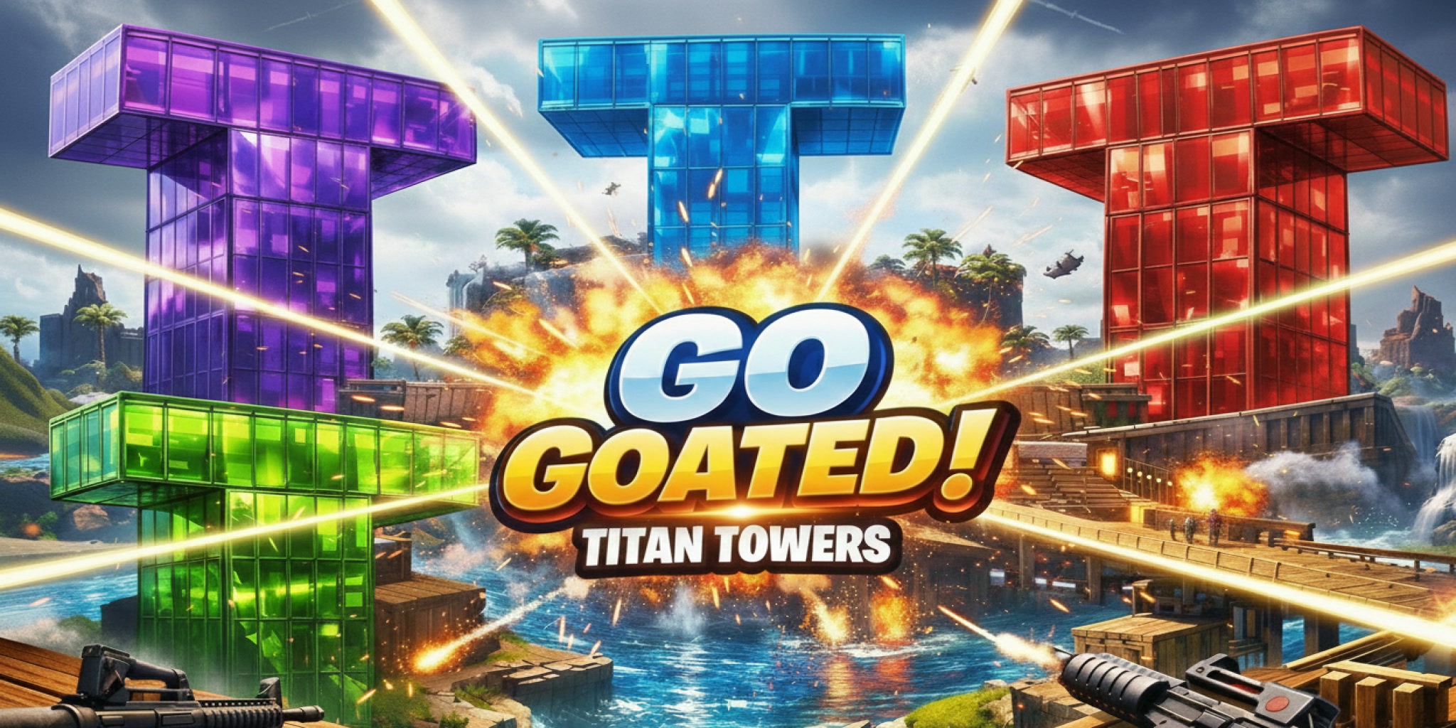 GO GOATED! TITAN TOWERS! 🤯 1106-0472-7162 by ryansaw - Fortnite ...