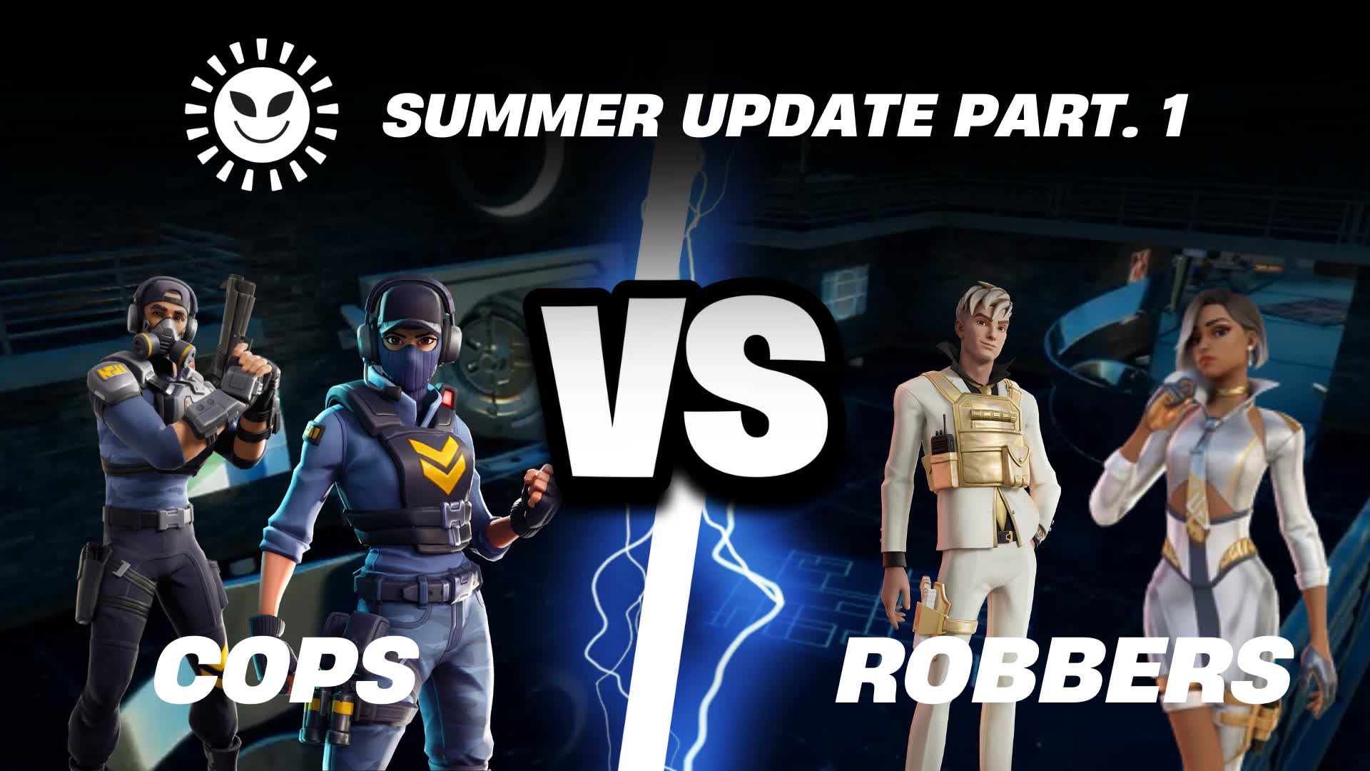 ☀️ COPS VS ROBBERS : Summer Update P.1 3388-4873-8827 by xbc - Fortnite ...