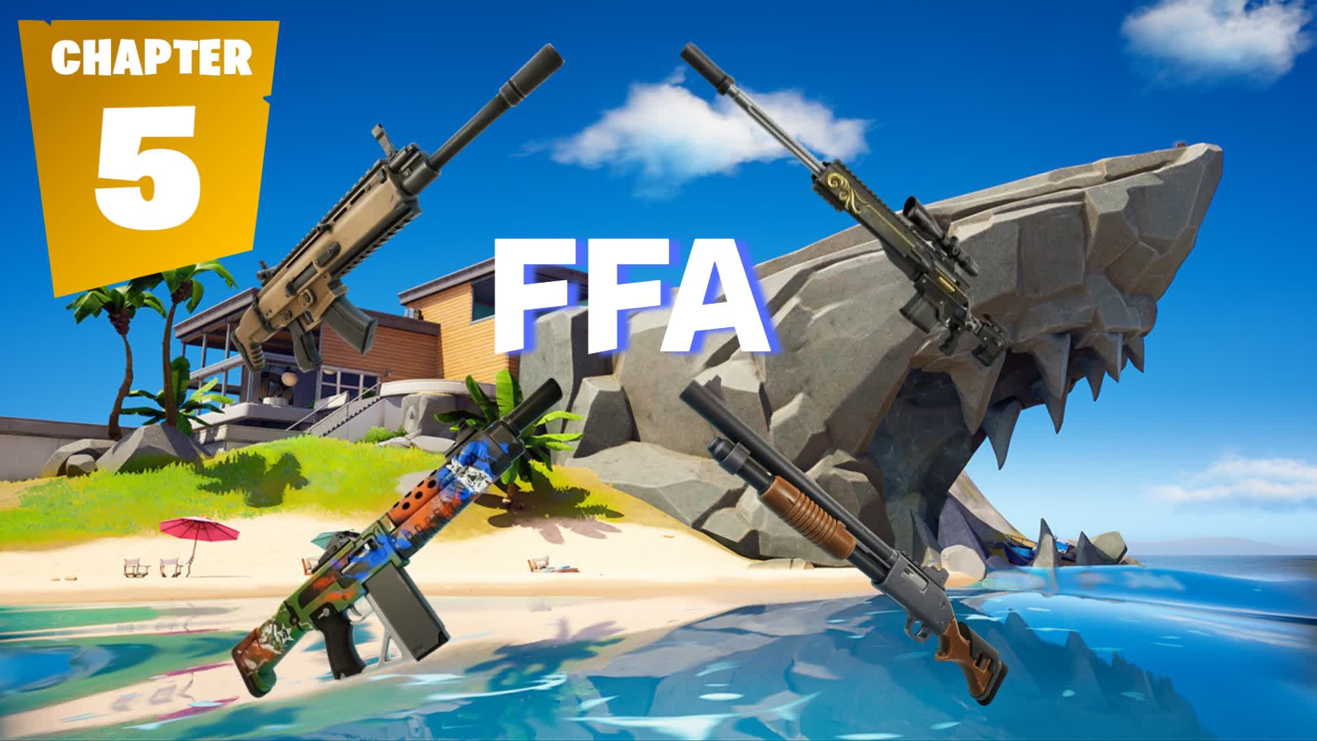 😈🦈CH5 THE SHARK PVP!😈🦈 0046-4118-8274 by badgerfnb - Fortnite Creative ...