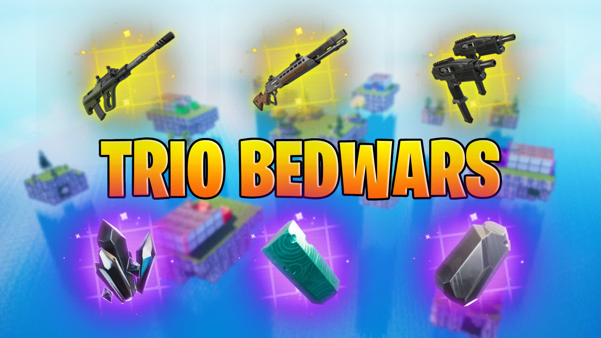 TRIO BED WARS 8846-6007-7748 by texture - Fortnite Creative Map Code ...