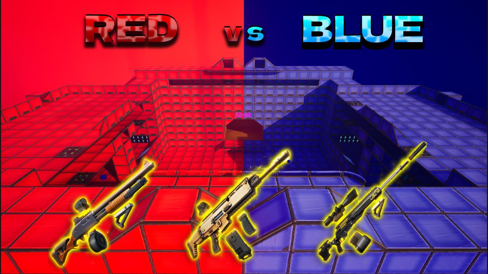 NEWEST 🔴RED VS BLUE🔵 – TEAM DEATHMATCH 3938-2004-8074 by krustenkaese4 ...