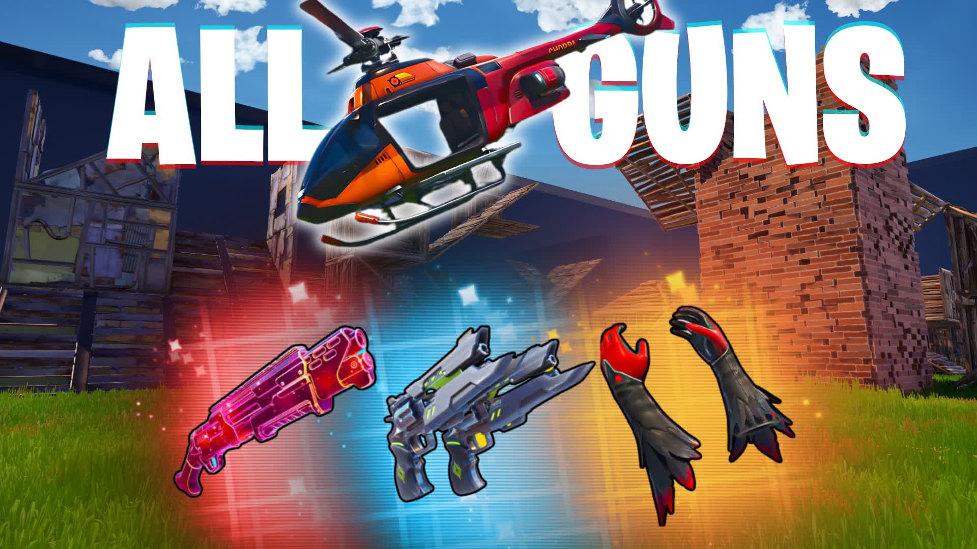 1V1 ALL WEAPONS ⭐ FREE FOR ALL ( CARS ) 1634-2552-3767 by raycer - Fortnite