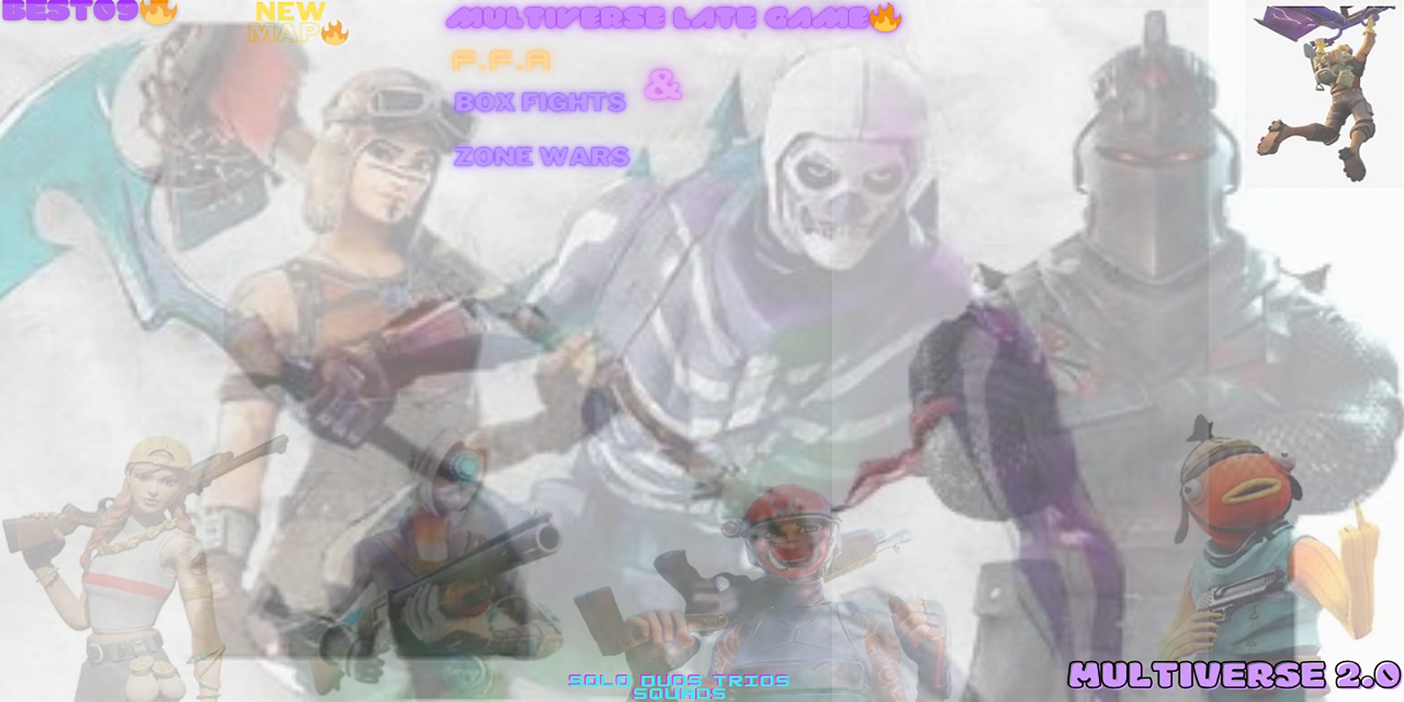 MULTIVERSE LATE GAME 4370-4575-6466 by best09 - Fortnite Creative Map ...