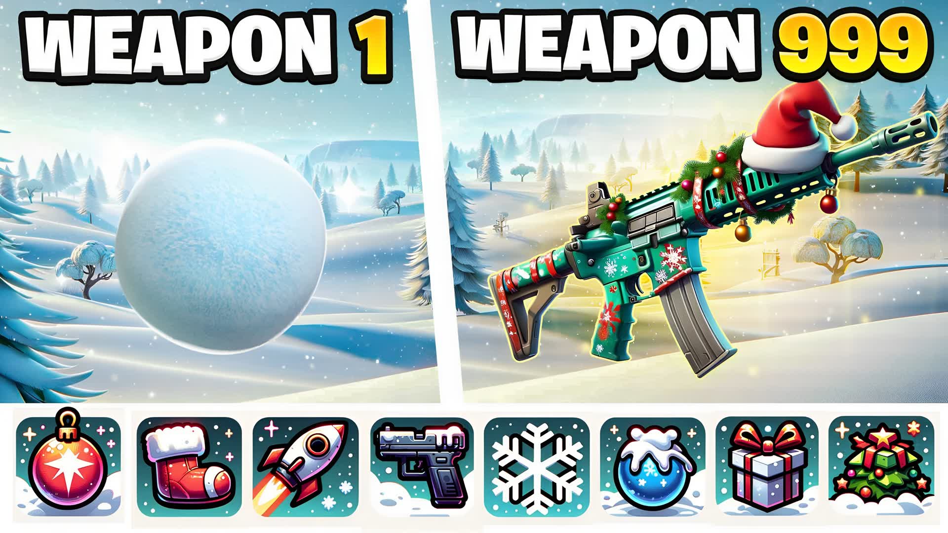 XMAS BARN GUN GAME 💥 1670-3637-4292 by pandvill - Fortnite Creative Map ...