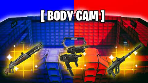 Body Cam Red Vs Blue🔴🔵 0379-1494-5974 by botgaming - Fortnite Creative ...