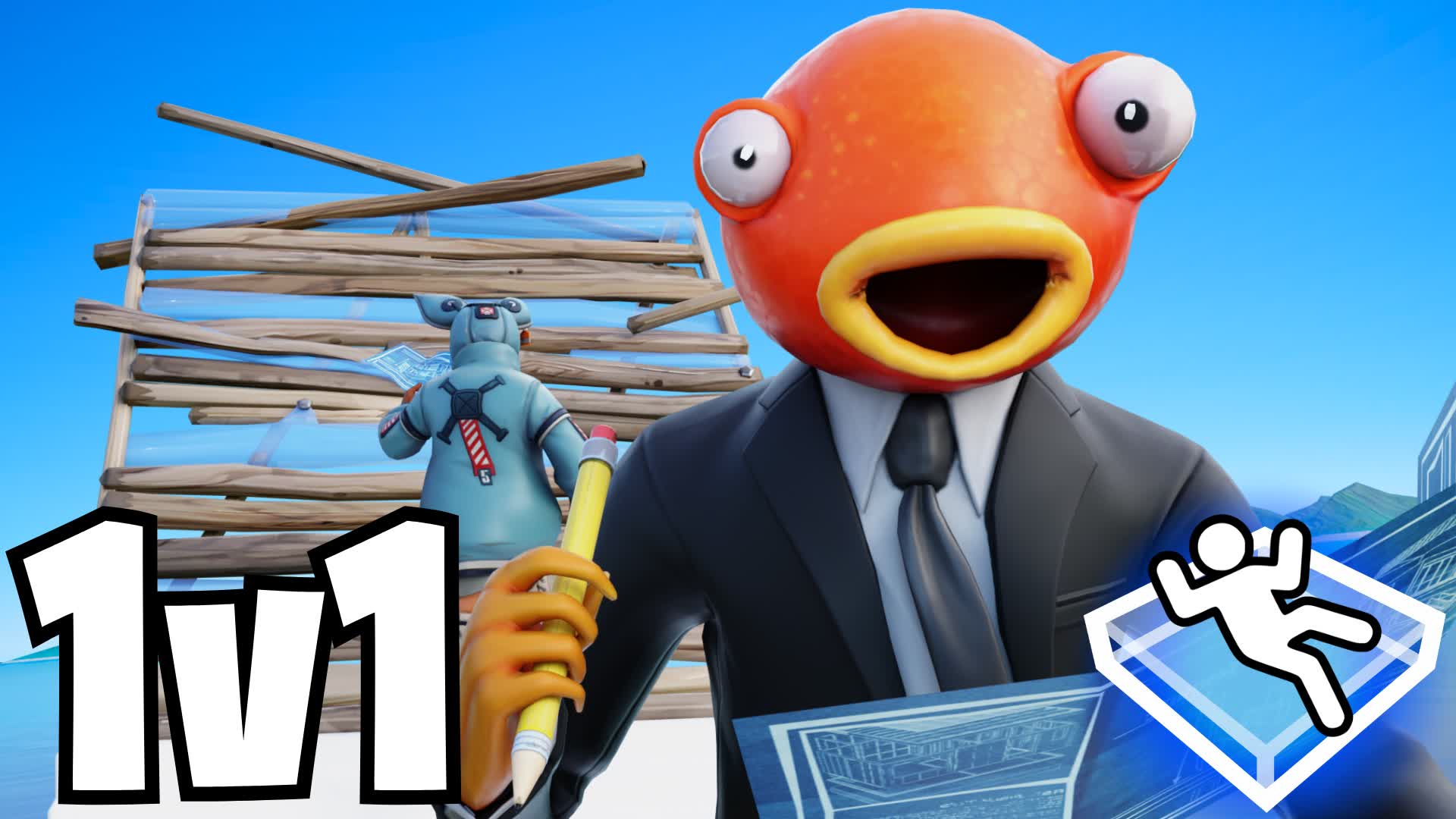 1v1 BUILD FIGHT [FALLSAFE] 0200-3379-8284 by brolyfnc - Fortnite Creative Map Code - Fortnite.GG