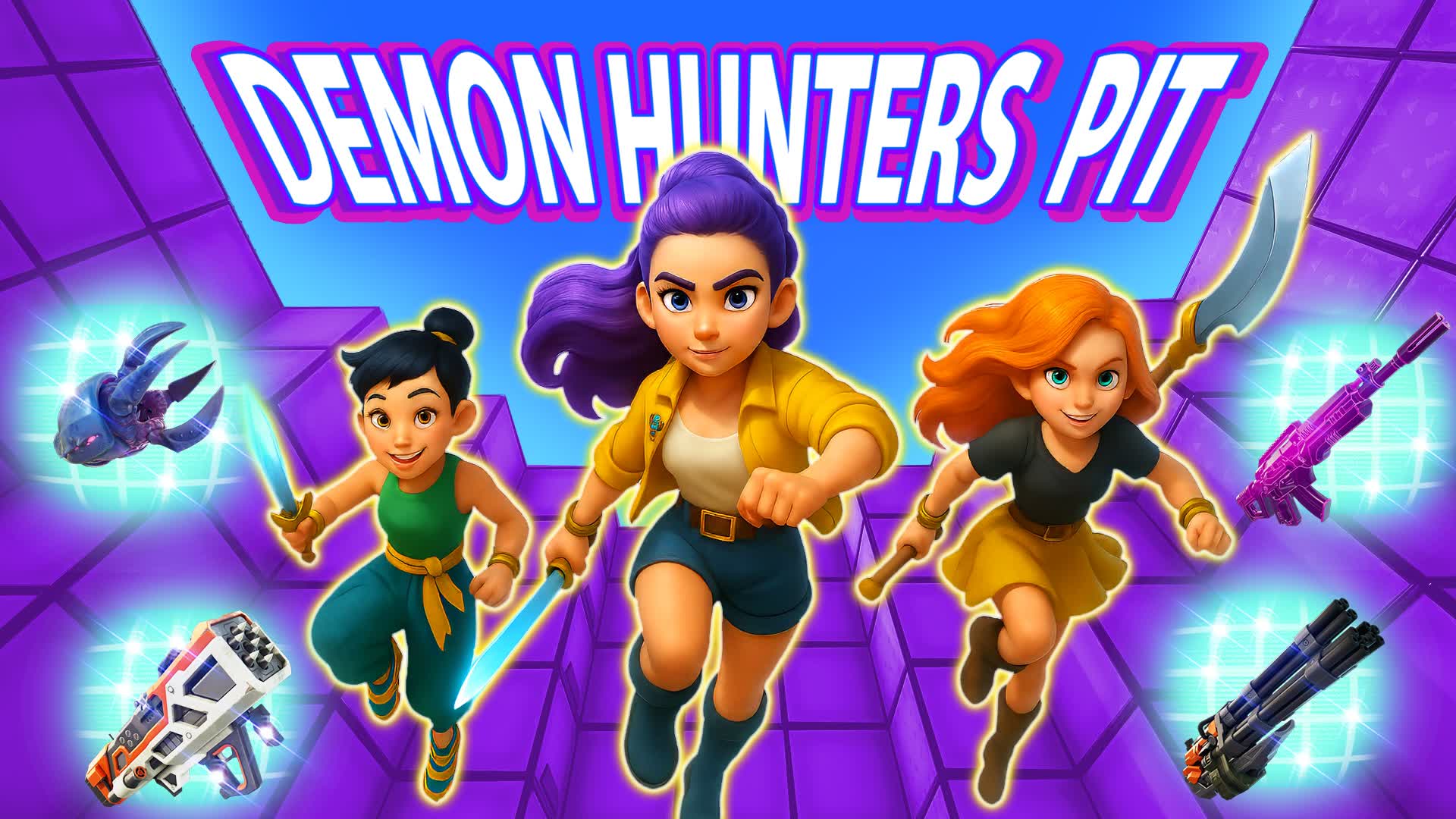 DEMON HUNTERS PIT 9882-1482-7030 by pixelmap - Fortnite