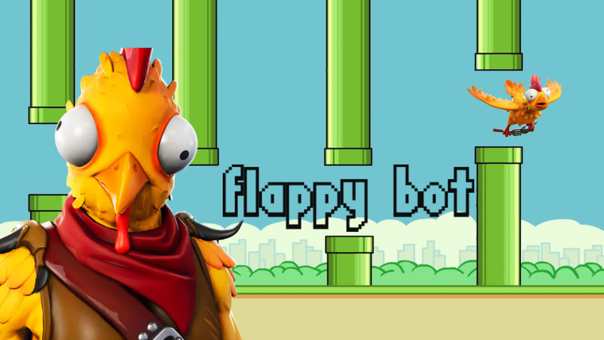 Flappy Bot 6895-9050-8939 by fim - Fortnite Creative Map Code - Fortnite.GG