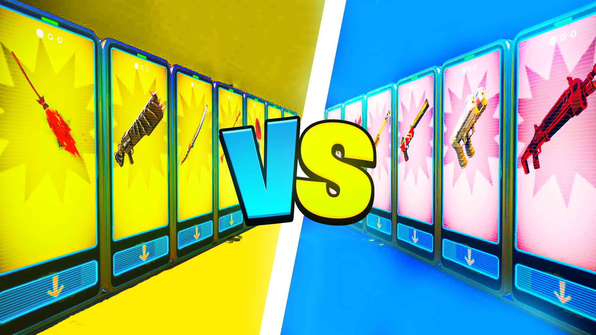 ⭐MYTHIC VS EXOTIC🌴 9785-4278-6457 by mapsos - Fortnite