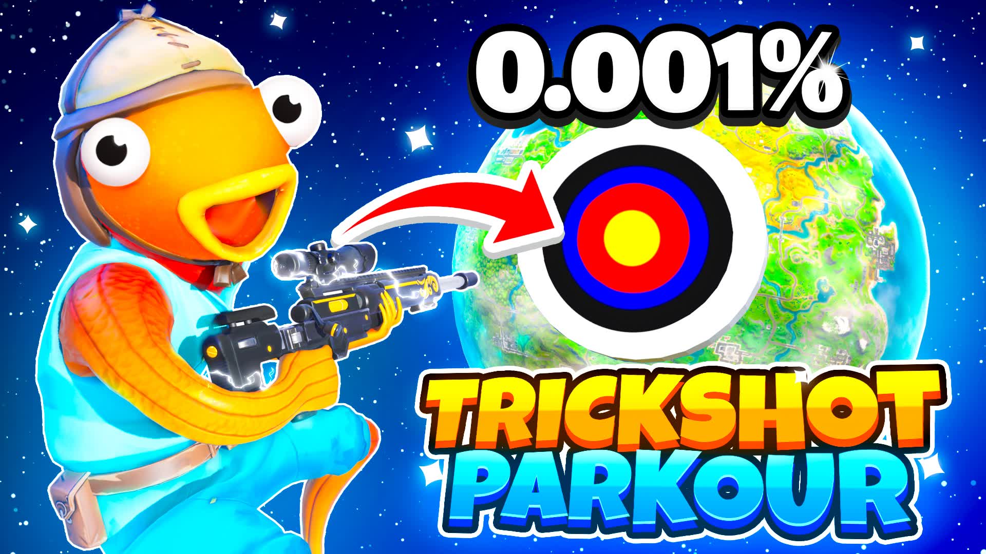 SUPER TRICK SHOT PARKOUR 🎯 EASY 8105-0551-1121 by superkitty - Fortnite Creative Map Code ...