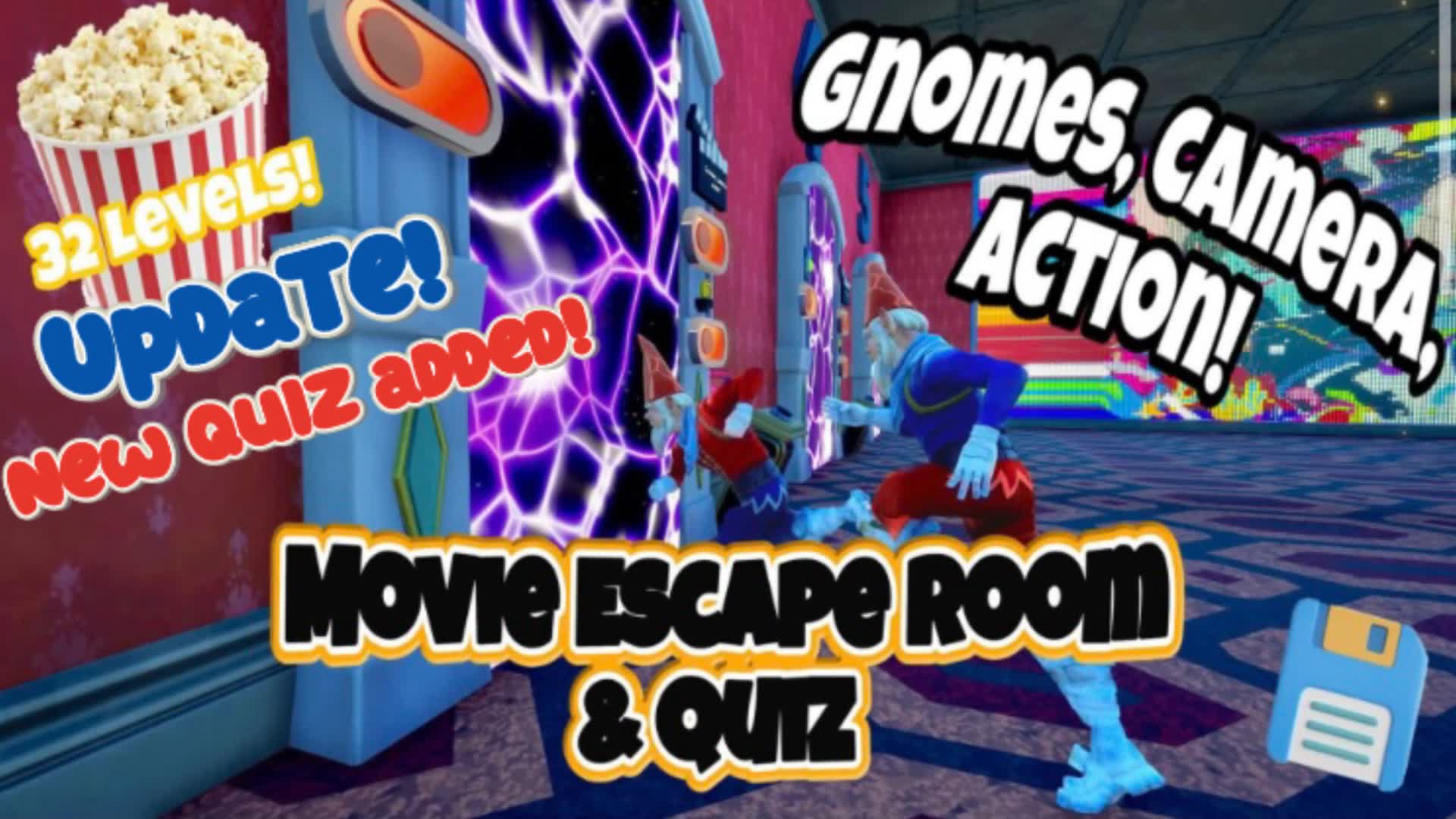 Gnomes, Camera, Action! Escape Room+Quiz 7187-0033-0175 by cakez_67 ...