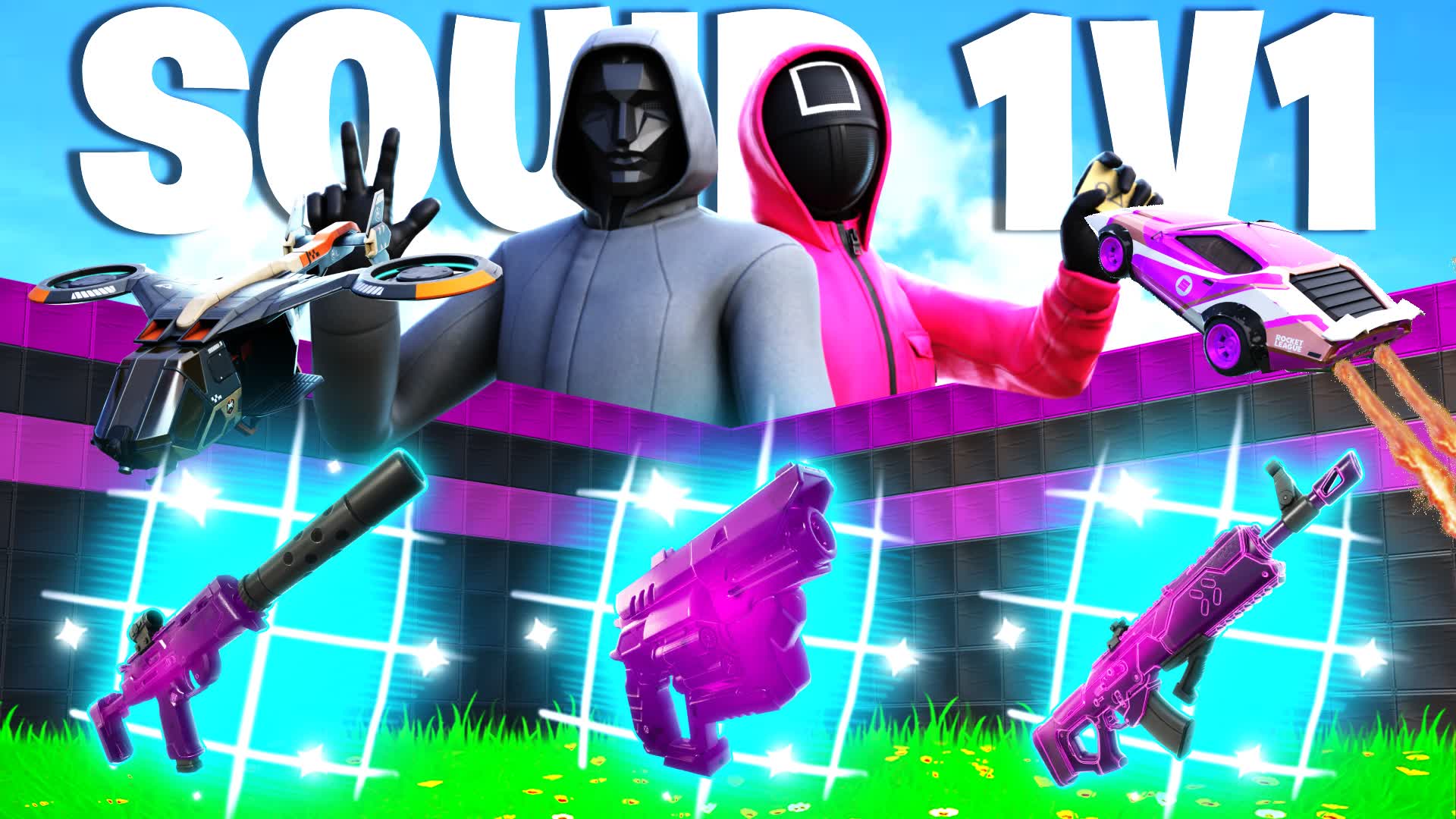SQUID GAME 1V1 FFA - ALL GUNS & RIDES 0028-9641-2915 by tzsc - Fortnite Creative Map Code ...