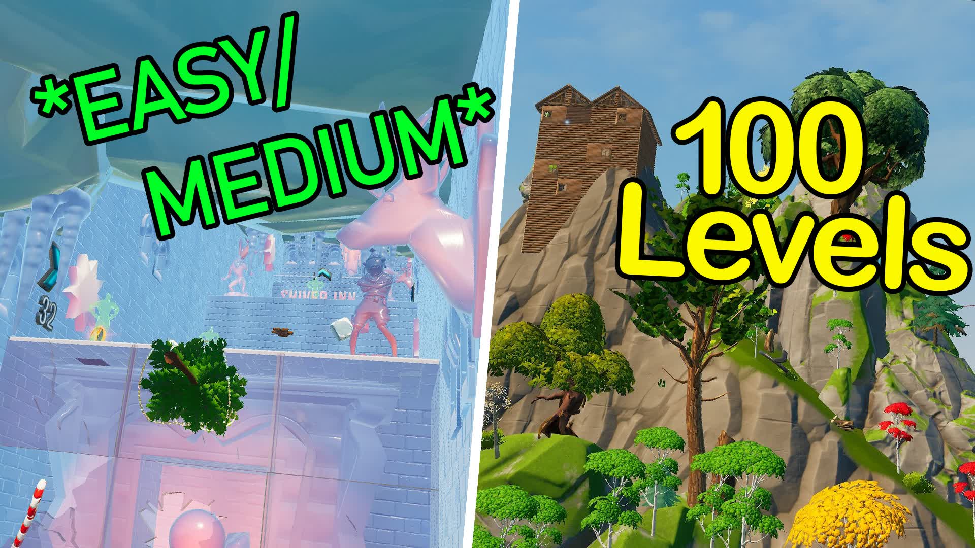🌍 100 LEVELS BIOME PARKOUR 🌍 4760-6972-1816 by quentyx - Fortnite Creative Map Code - Fortnite.GG