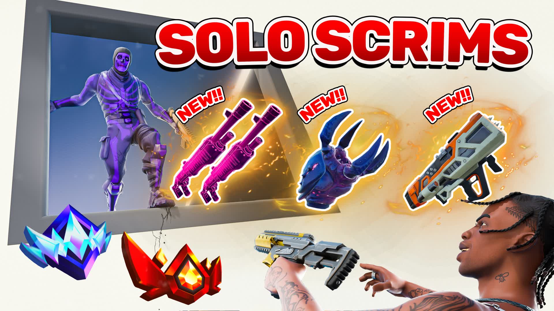 SCRIMS SOLO - سولو سكرمز 🏆 3006-1980-0551 by k99k - Fortnite Creative Map Code - Fortnite.GG