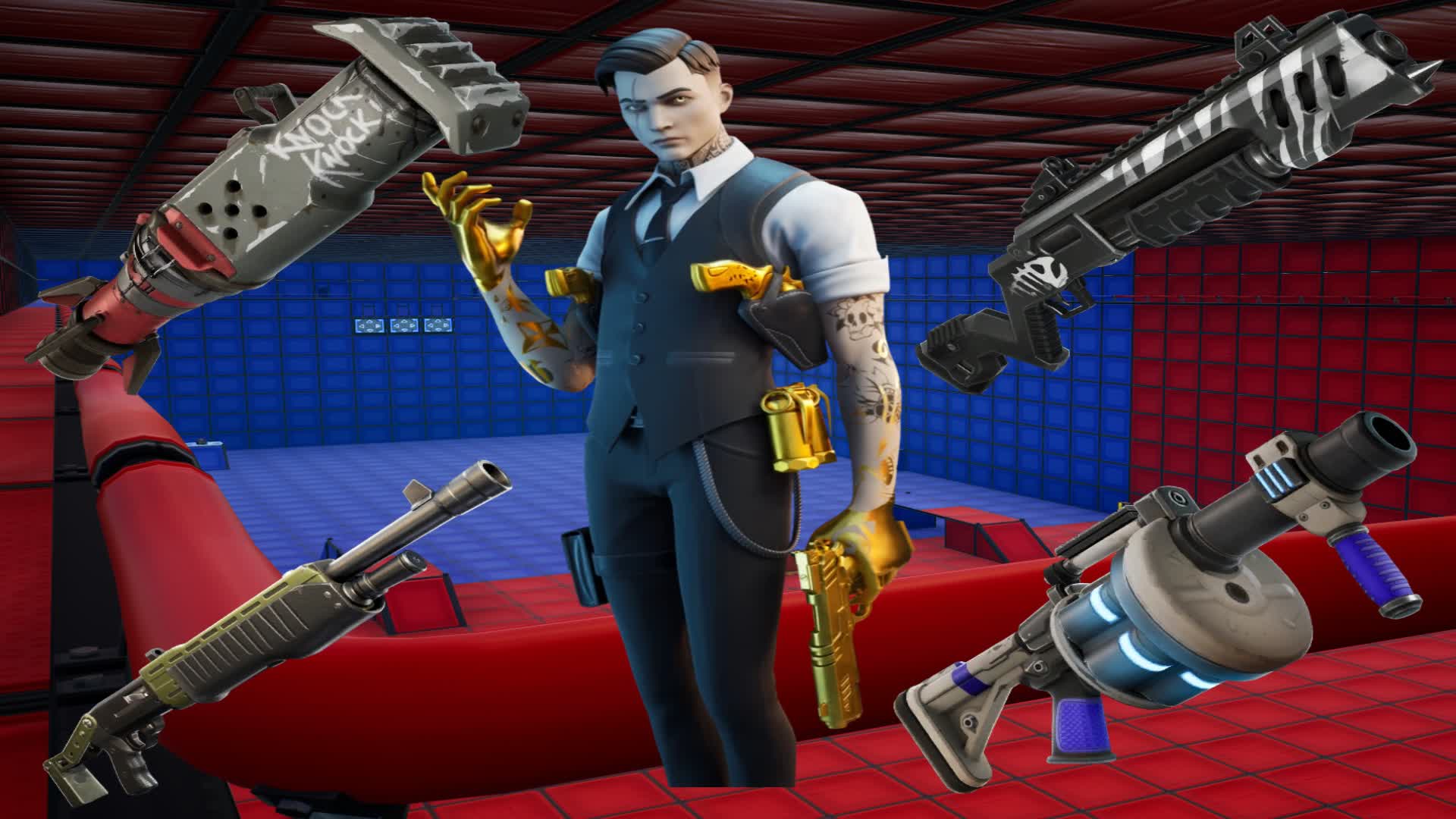🔴UNREAL RED VS BLUE🔵 3452-6308-1934 by erho - Fortnite Creative Map ...