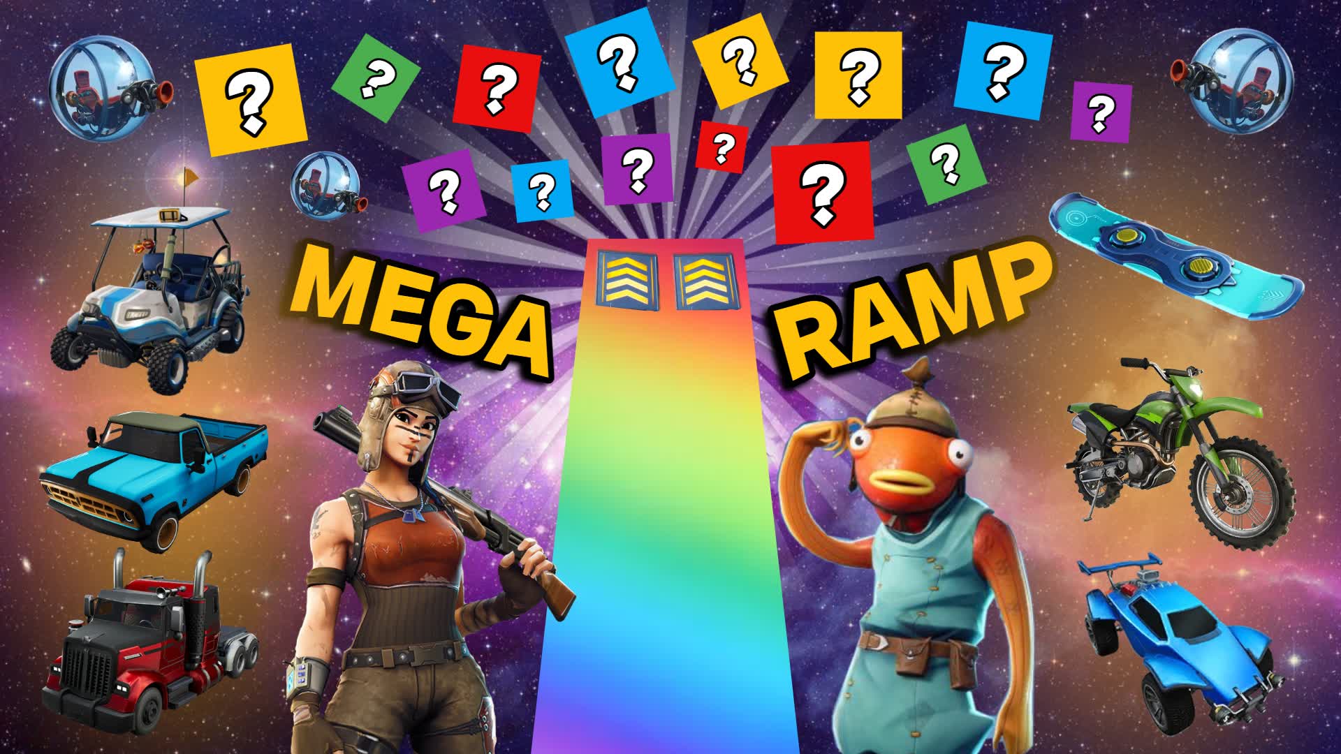 🍀LUCKY BLOCK🍀MEGA RAMP😨TYCOON🚀 7076-7523-3254 by ipsz - Fortnite ...