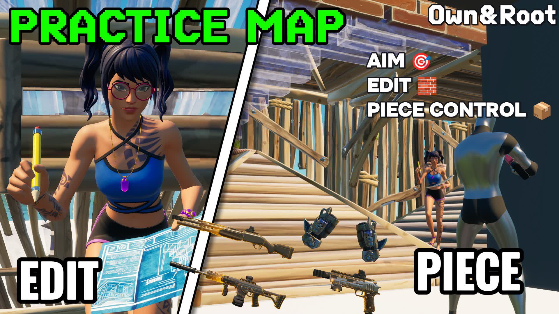 PRACTICE AIM, PIECE CONTROL EDIT [OR] 0267-4465-9033 by ownandroot - Fortnite Creative Map Code ...