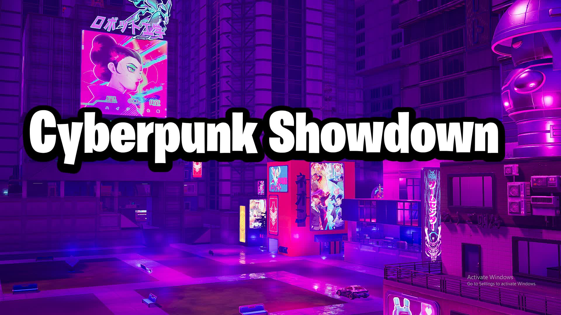 Cyberpunk Showdown 7100-4446-5749 by mapking - Fortnite Creative Map ...