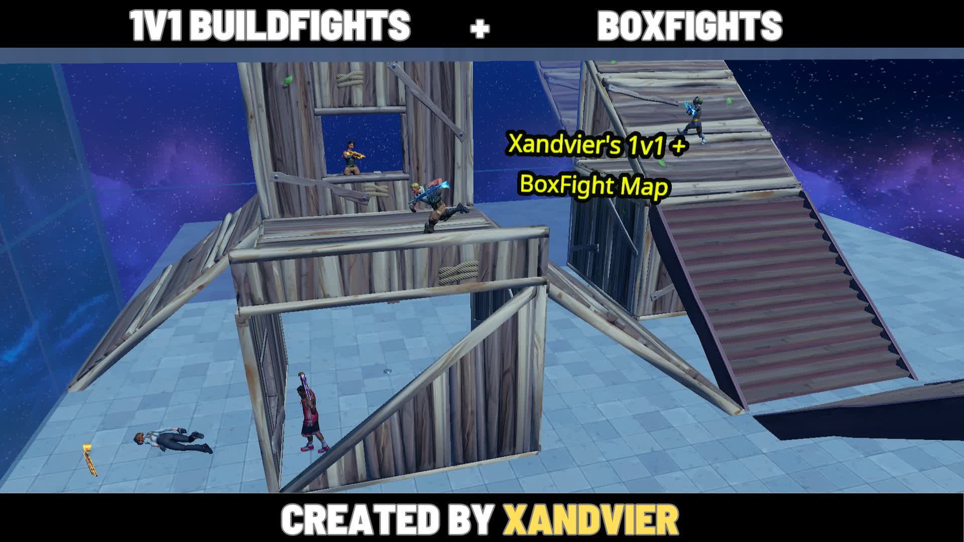 Xandvier's 1v1 + Boxfights 5079-3375-5857 by xandvier - Fortnite Creative Map Code - Fortnite.GG