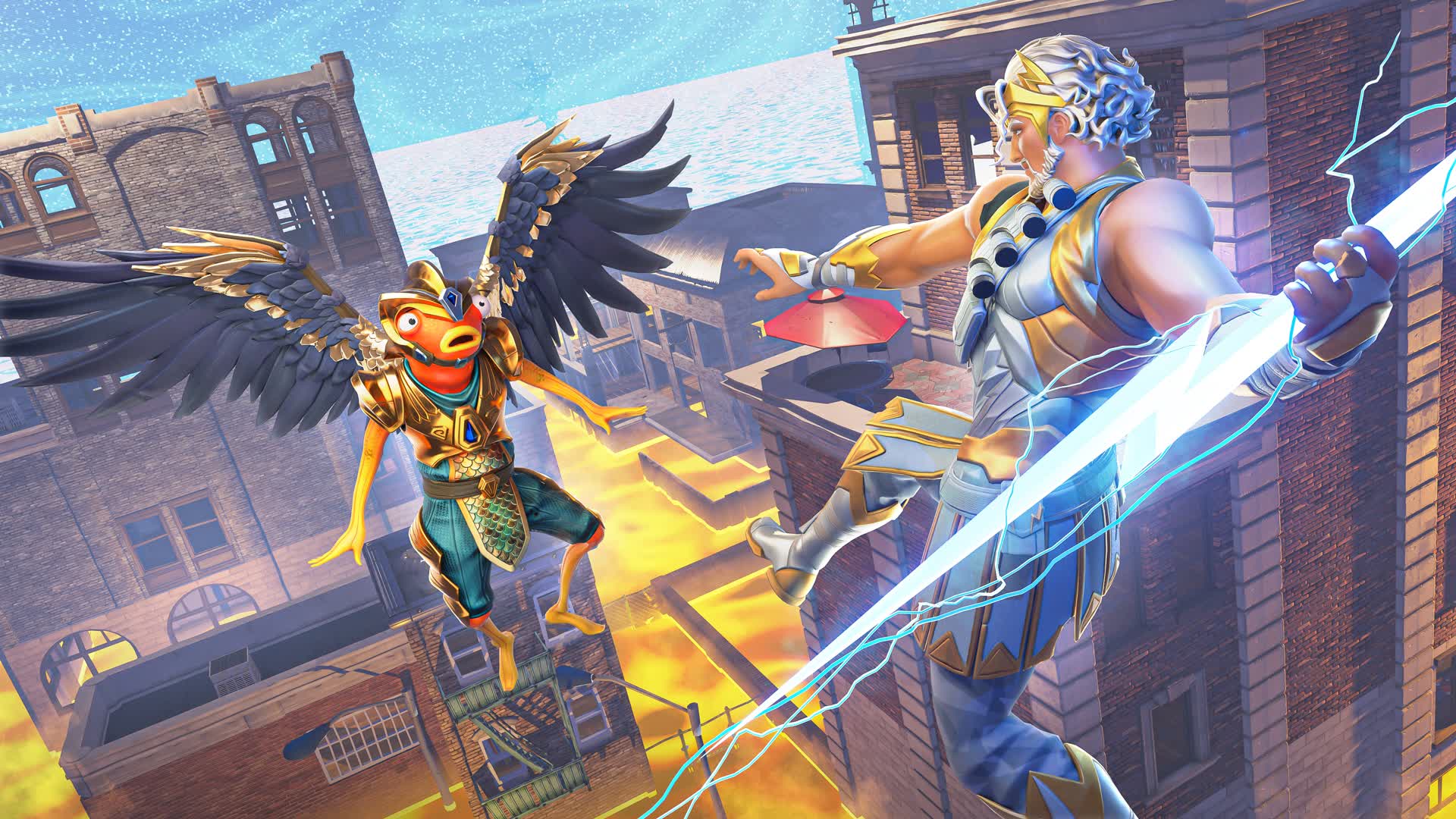 FLOOR IS LAVA MYTHIC 🌩 1305-5634-1194 by ohpl - Fortnite