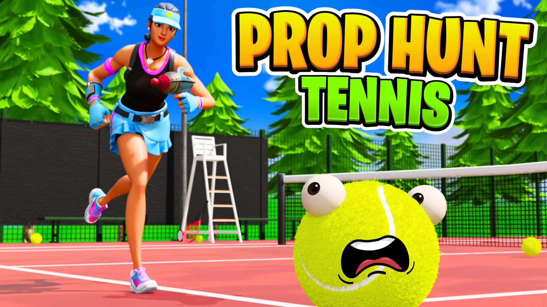 TENNIS PROP HUNT 🎾 BRAINROT 6298-2600-1187 by hayate_fn - Fortnite ...