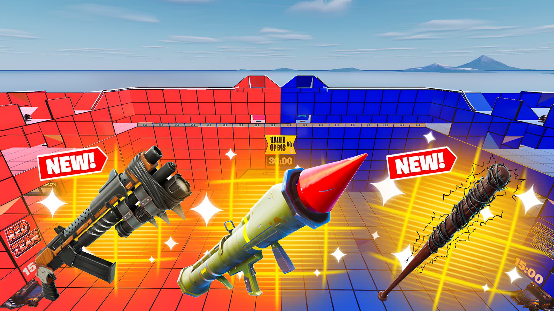 SUPER WALKERS RED VS BLUE 🔴🔵 2028-6279-4846 by knightstudio - Fortnite ...