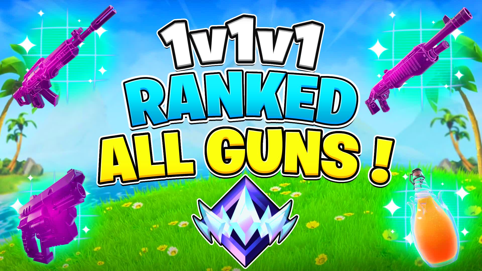 SUPER 1V1V1 RELOAD ALL GUNS 5000-4653-4676 by scavenja - Fortnite Creative Map Code - Fortnite.GG