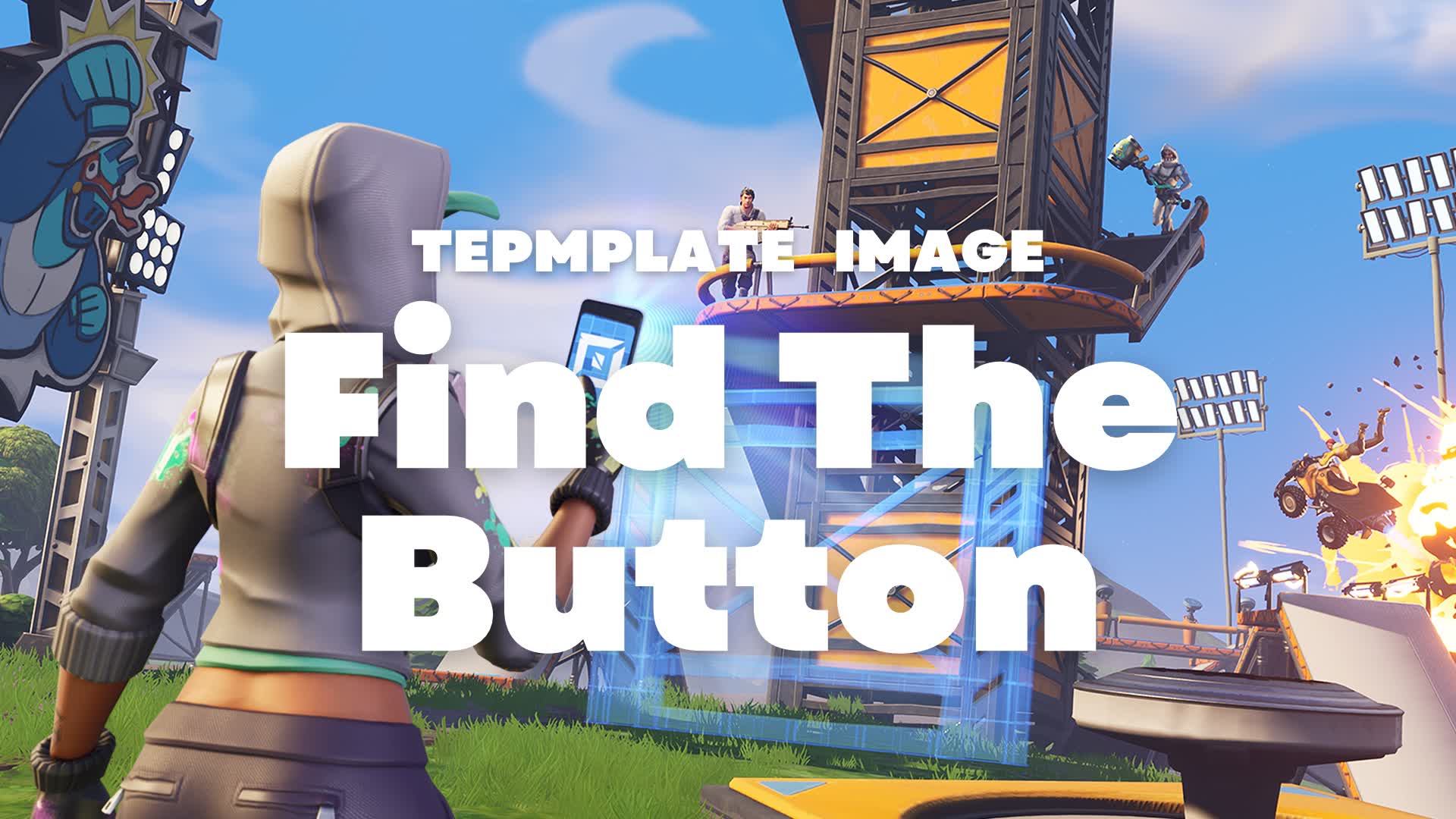 Find the Button 2459-2392-1812 by mcow - Fortnite.GG