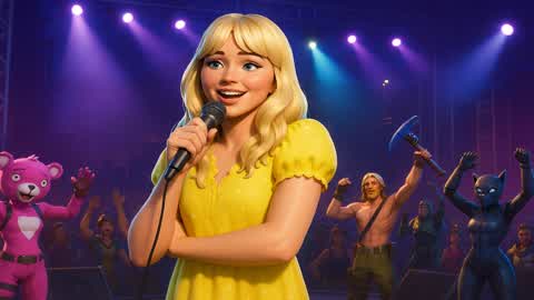 SABRINA CARPENTER MAP 8336-2792-1394 by eouh - Fortnite Creative Map ...