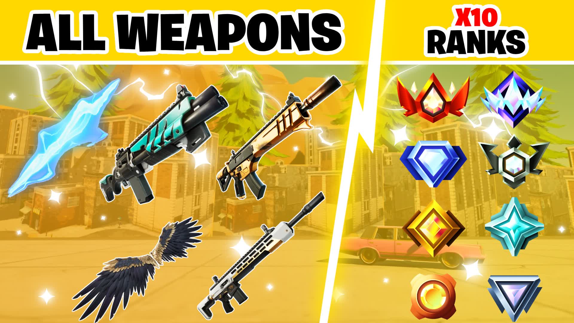 ⭐THE PIT TILTED - RANKED ALL WEAPONS!⭐ 8231-8071-9150 by dyox - Fortnite