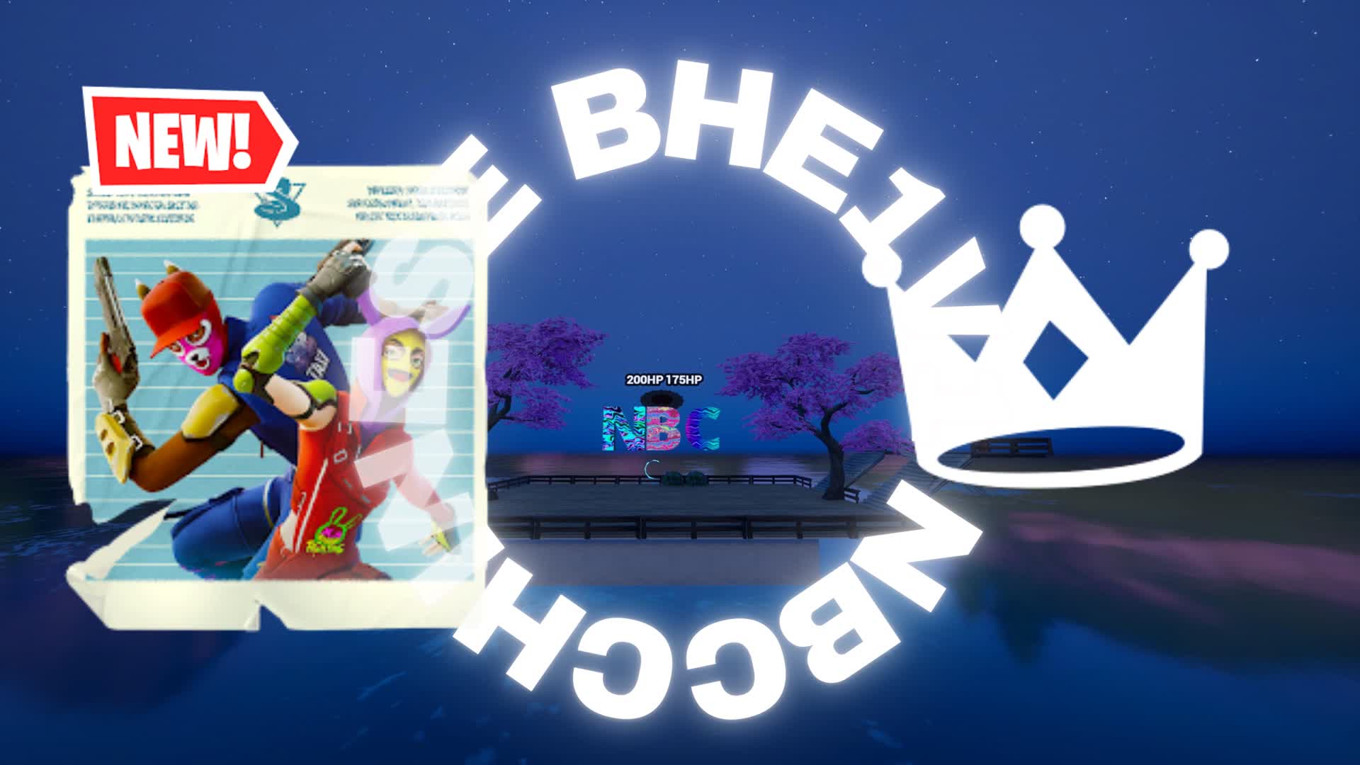 Chinese 1v1 BHE NBC 0563-7414-0293 by luphyra - Fortnite Creative Map ...