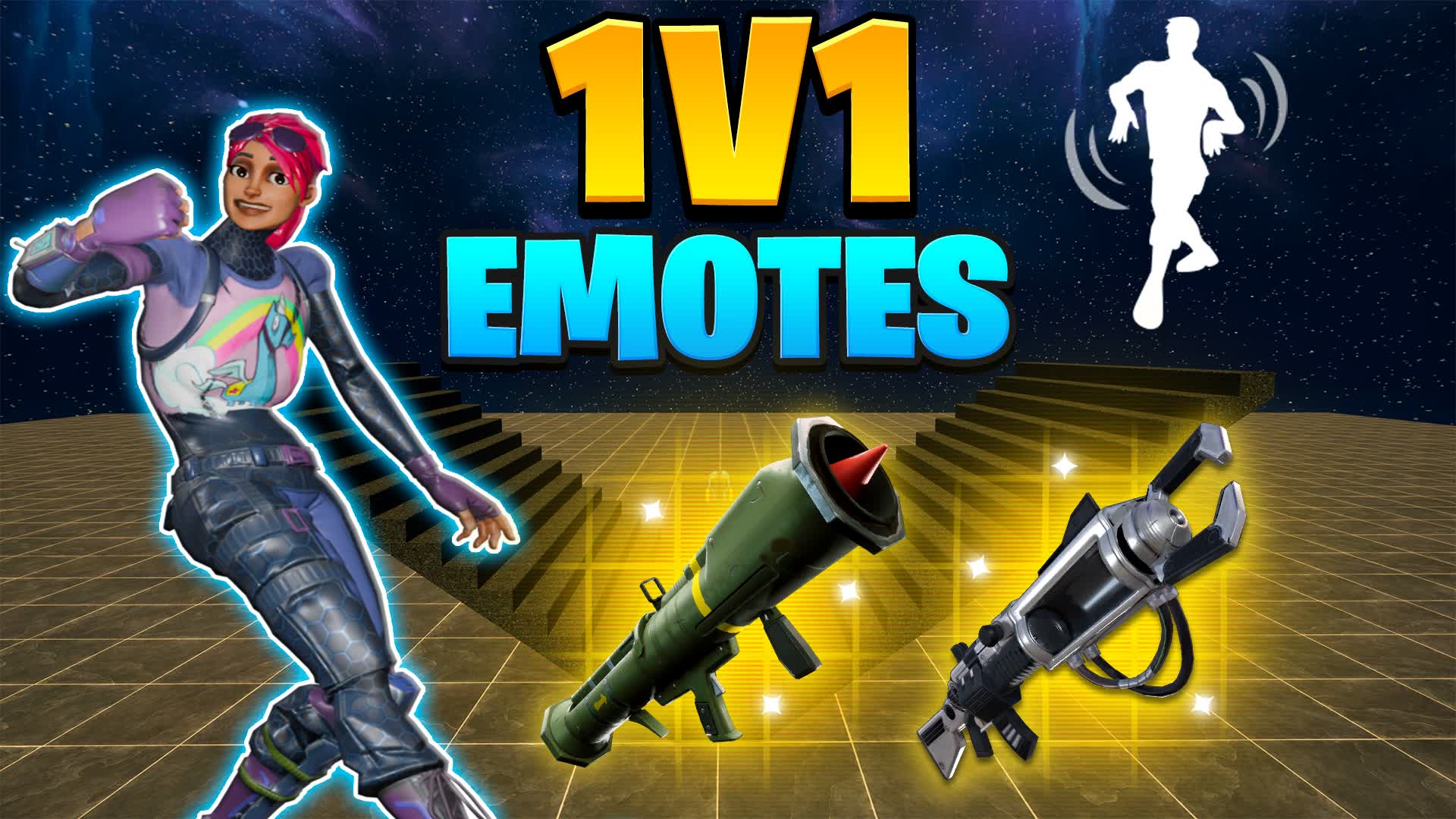 1V1 [EMOTE ROOM] 3527-2555-6749 by reddoor - Fortnite Creative Map Code ...