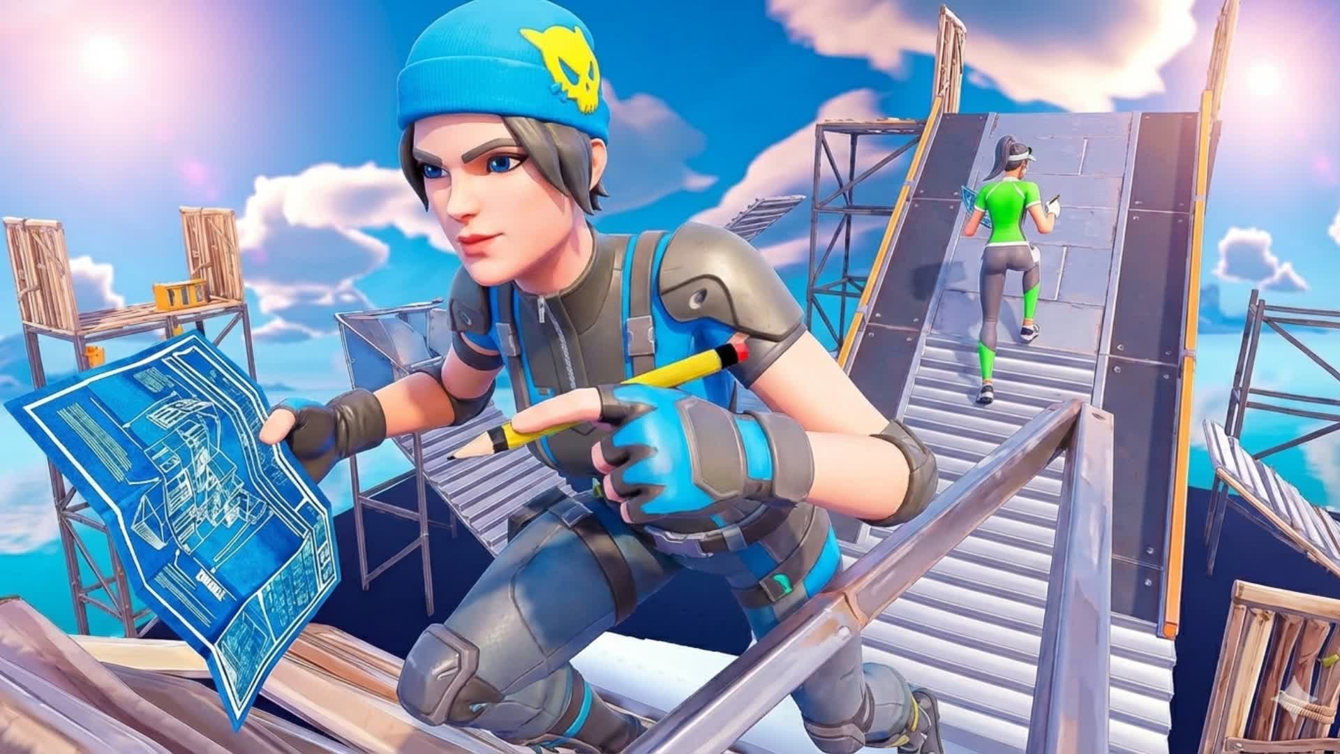 Chill 1v1 0731-8070-8590 by em1z - Fortnite