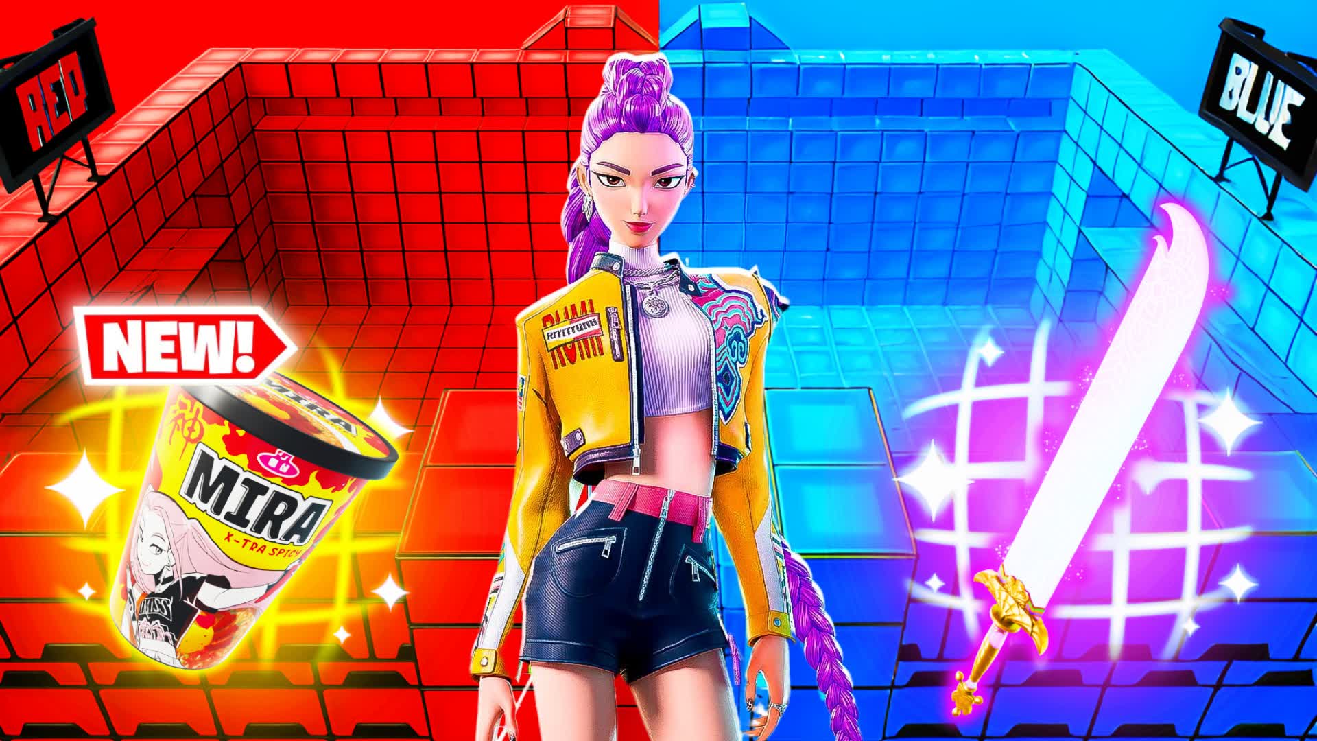 KPOP DEMONS RED VS BLUE CRAZY 👹 HUNTERS 5451-1605-4290 by krouger ...