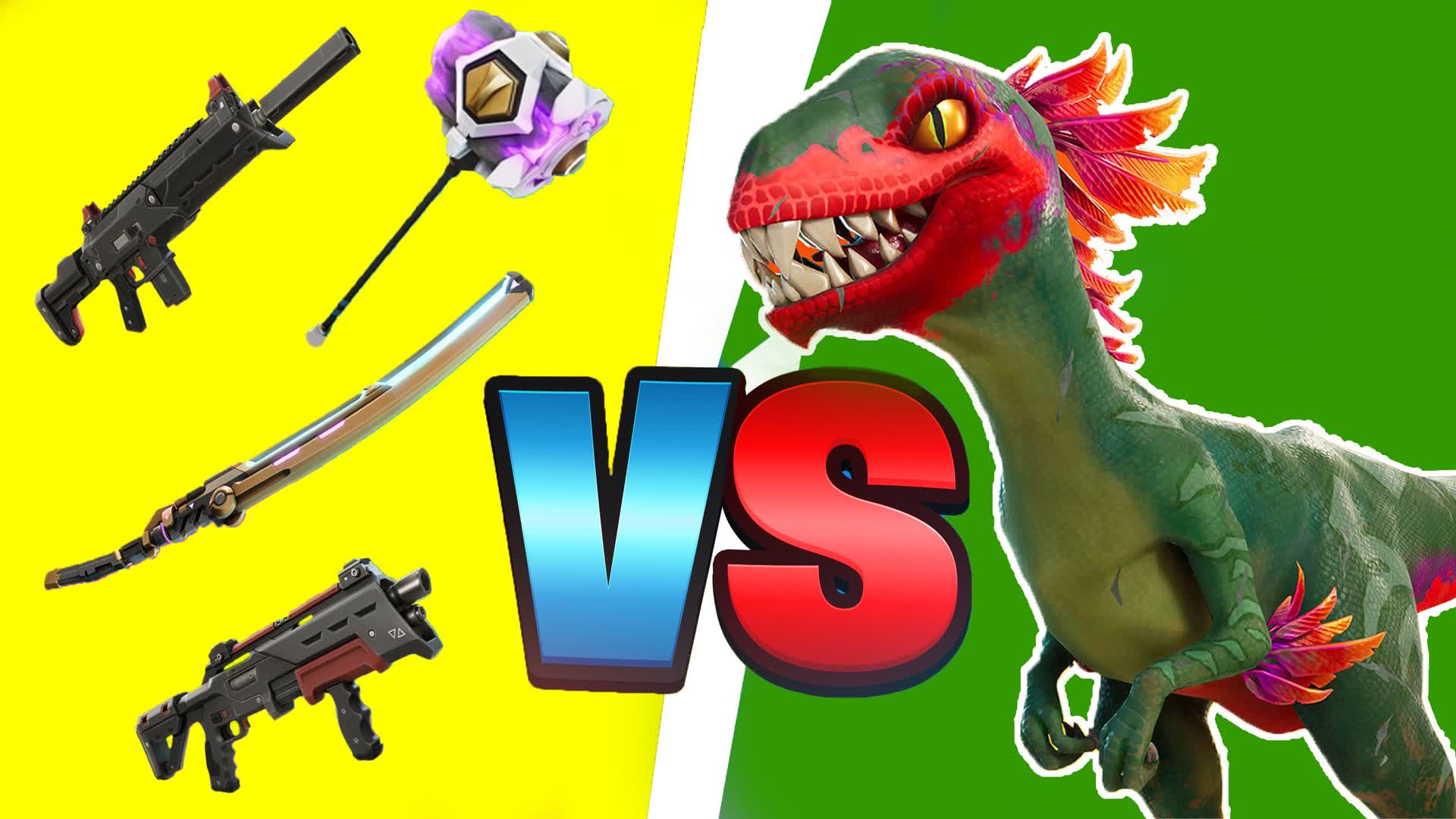 WEAPONS VS RAPTOR 7008-4912-3319 by narxo - Fortnite Creative Map Code ...