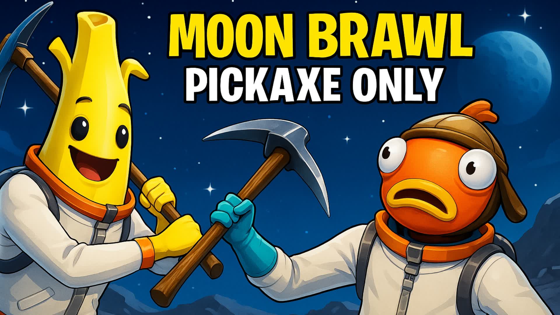 Moon Brawl : Pickaxe Only 4960-0040-2064 by sounds - Fortnite Creative ...
