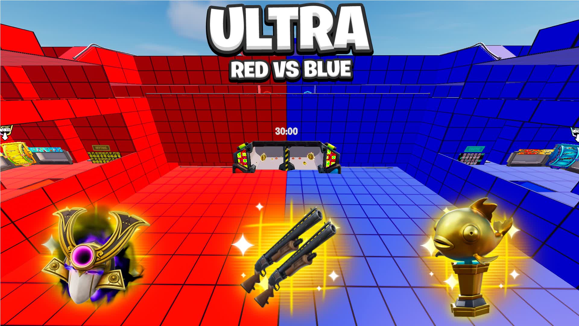 Ultra Red Vs Blue 🔴🔵 9598-5334-6785 by mazuaz - Fortnite Creative Map ...