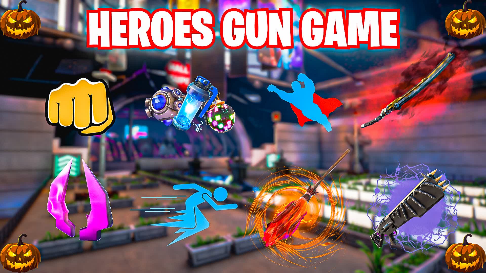 🦸‍♂️HEROES 🔫GUN GAME 5839-2633-8881 by team4lpha - Fortnite Creative ...